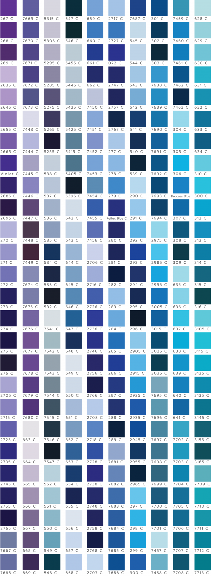 Pantone solid coated - PSI Marketing